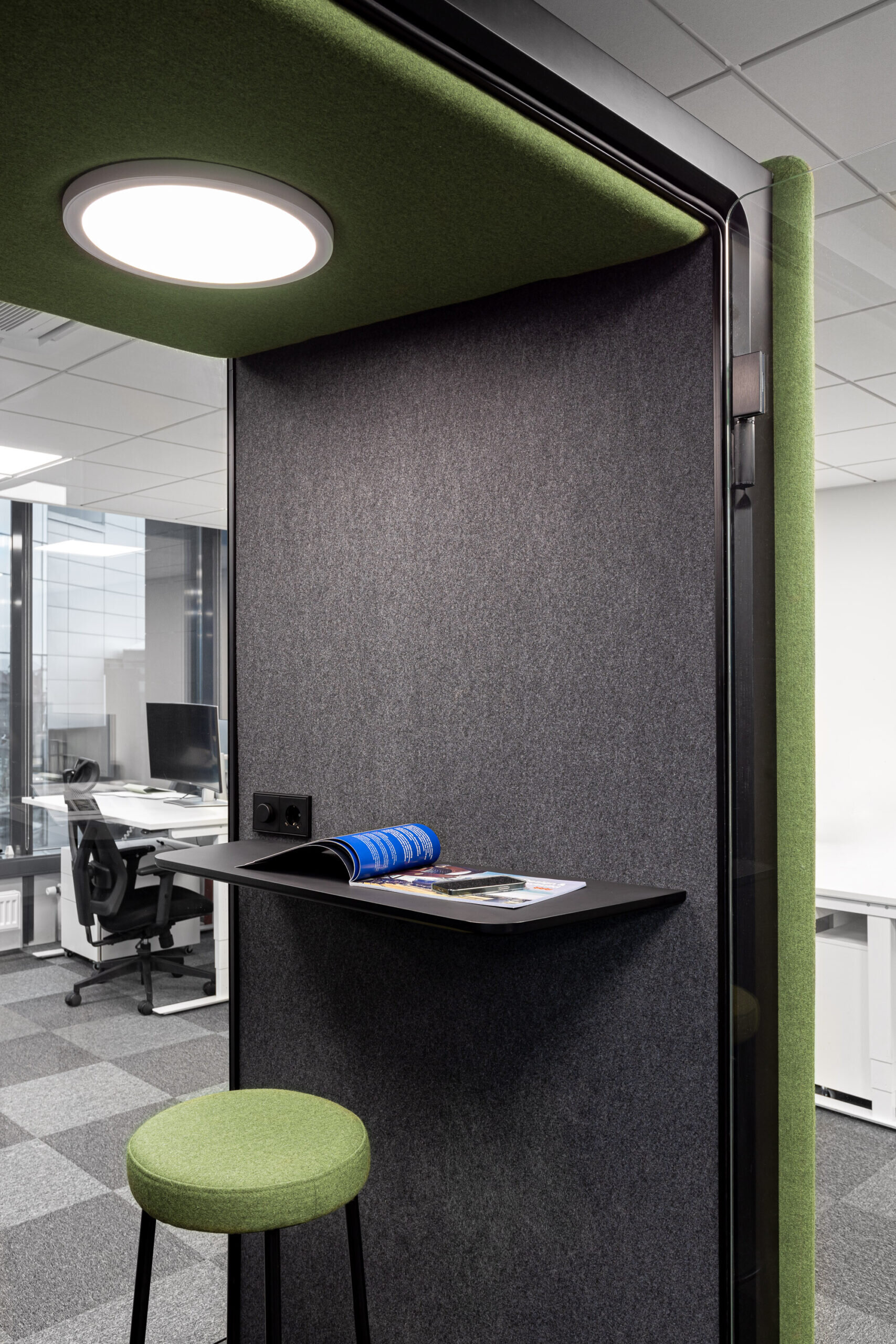 A company tested a range of phone booths. The winner was the Intuit ...
